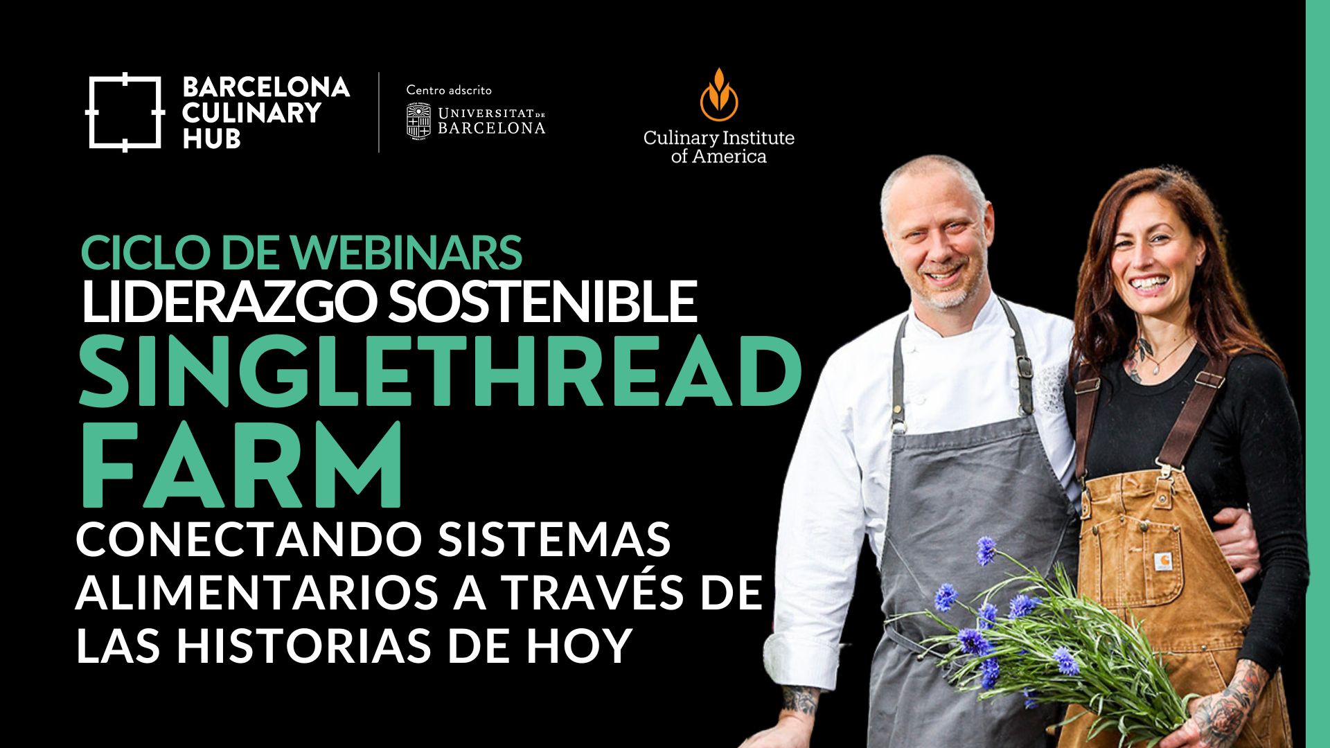 Kyle Connaughton y Katina Connaughton, los cofundadores de SingleThread Farm, nos cuentan cómo ...